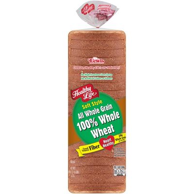 Healthy Life Bread, 100% Whole Wheat, Southern Country Style (1.25 lb ...