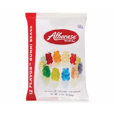 Albanese Gummi Bears, 12 Flavor (5 lb) - Instacart