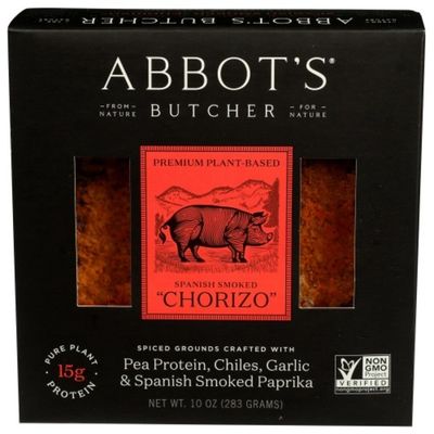 Abbot's Butcher Spanish Smoked Plant-Based Vegan "Chorizo" (10 oz ...