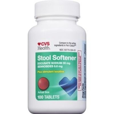 CVS Health Stool Softener, Tablets (100 each) - Instacart
