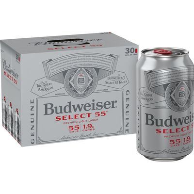 Bud Select 55 Light Beer (12 fl oz) - Instacart