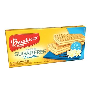 Bauducco Wafer, Sugar Free, Vanilla (4.2 oz) - Instacart