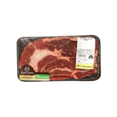 Double R Ranch USDA Choice Boneless Beef Chuck Steak (1 lb) - Instacart