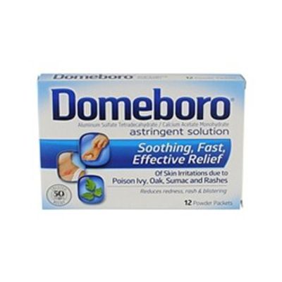 Domeboro Astringent Solution, Powder Packets (12 each) - Instacart