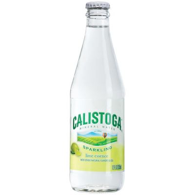 Calistoga Lime Essence Sparkling Mineral Water (12 oz) - Instacart