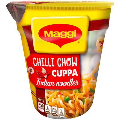 Maggi Chilli Chow Cuppa Indian Noodles (2.47 oz) - Instacart