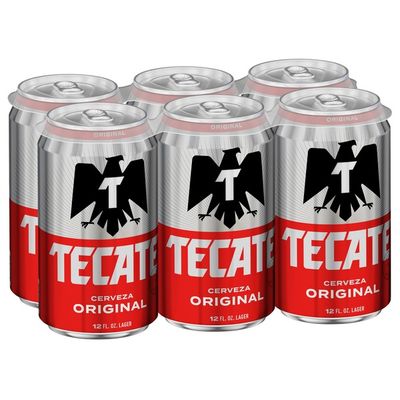 Tecate Original Mexican Lager Beer (12 fl oz) - Instacart