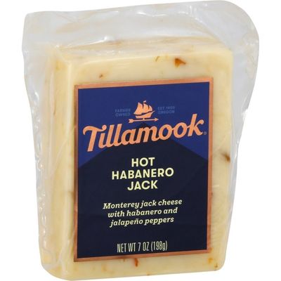 Tillamook Cheese, Spicy Habanero Jack (7 oz) - Instacart