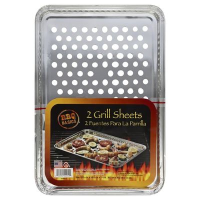 Bbq Basics Grill Sheets (2 ct) - Instacart