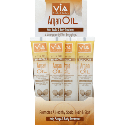 Via Natural Argan Oil, Ultra Care, Moroccan (20 each) - Instacart