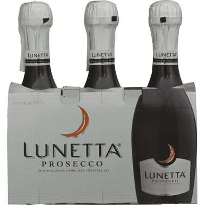 Lunetta Prosecco (187 ml) - Instacart