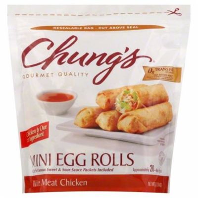 Chungs Egg Rolls, Chicken (20 each) - Instacart