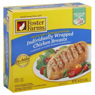 Foster Farms Chicken Breasts (40 oz) - Instacart