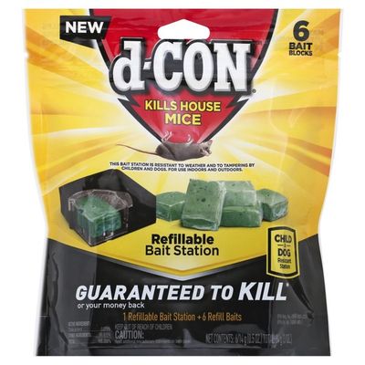 d-Con Bait Station, Refillable (6 each) - Instacart