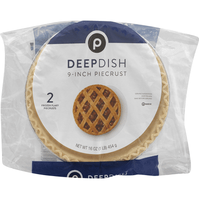 Publix Regular Dish Pie Crust, 9" (2 each) - Instacart