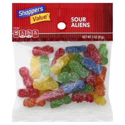 Shoppers Value Sour Aliens (3 oz) - Instacart