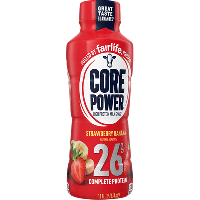 Core Power Complete Protein By Fairlife, 26G Strawberrybanan Flavor ...