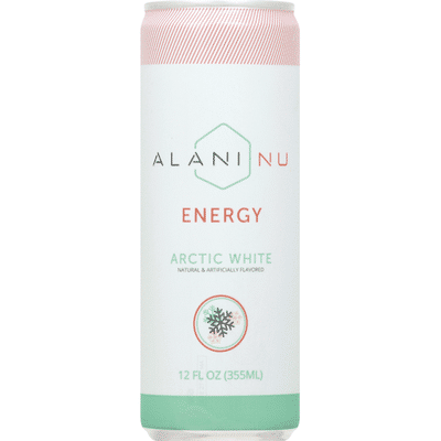 Alani Nu Energy Drink, Arctic White (12 oz) Delivery or Pickup Near Me ...