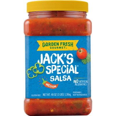 Garden Fresh Gourmet Jack's Special, Medium Salsa (48 oz) - Instacart