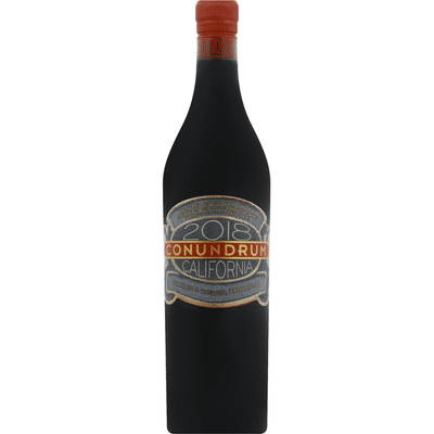 Conundrum Red Wine, California, 2018 (750 ml) - Instacart
