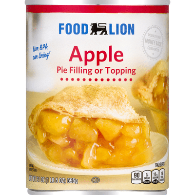 Food Lion Pie Filling or Topping, Apple (21 oz) Delivery or Pickup Near ...