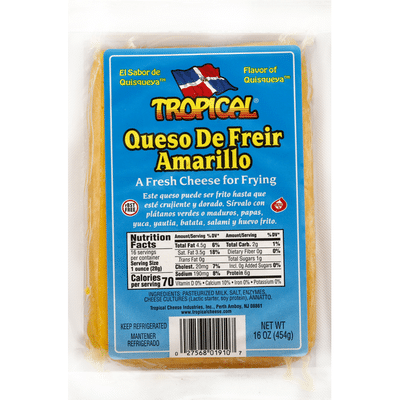 Tropical A Fresh Cheese for Frying (16 oz) Delivery or Pickup Near Me ...