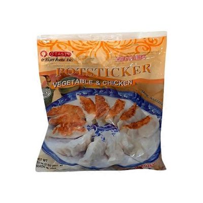 O-Tasty Precooked Vegetable & Chicken Posticker (2 lb) - Instacart