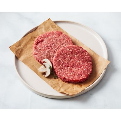 93% Lean 7% Fat Seasoned Ground Beef Patty (5 oz) - Instacart