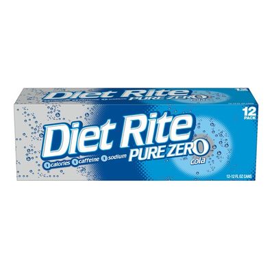 Diet Rite Cola Soda (12 fl oz) - Instacart