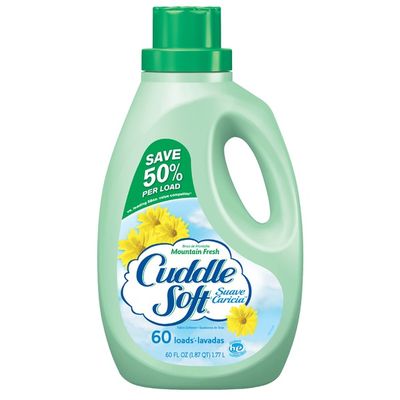 Cuddle Soft Mountain Fresh Fabric Softener (64 oz) - Instacart