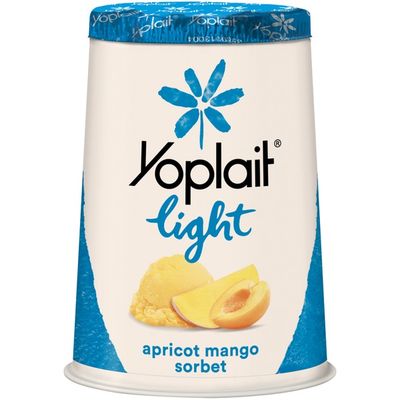Yoplait Light Apricot Mango Sorbet Fat Free Yogurt (6 oz) - Instacart