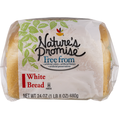 Nature's Promise Bread, Natural White (24 oz) - Instacart