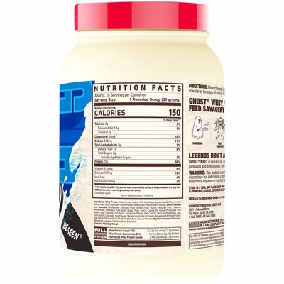 Ghost Oreo Whey Protein Powder (2.2 lb) - Instacart