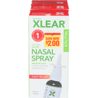 Xlear Nasal Spray, with Xylitol, Daily Relief (1.5 oz) - Instacart