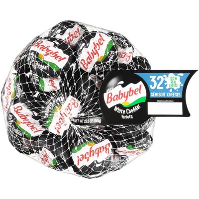Babybel Cheese, 32 x 0.75 oz (0.75 oz) - Instacart