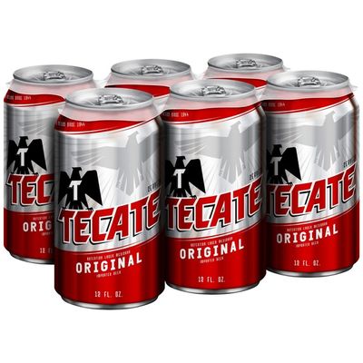 Tecate Original Mexican Lager Beer (12 fl oz) - Instacart