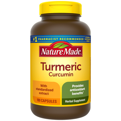 Nature Made Turmeric 500 mg Capsules (180 ct) - Instacart