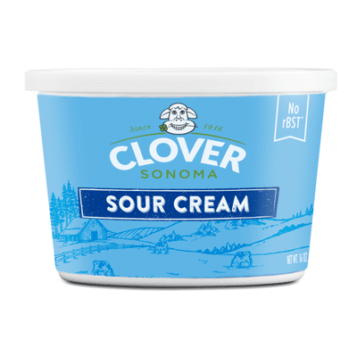 Clover Sonoma Grade A Natural Sour Cream (16 oz) - Instacart
