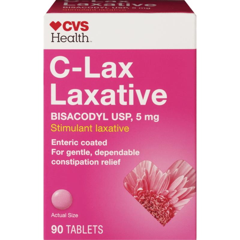CVS Pharmacy C Lax Laxative Tablets (90 ct) - Instacart