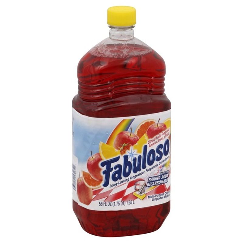 Fabuloso Cleaner, Multi-Purpose, Citrus and Fruits (56 fl oz) - Instacart