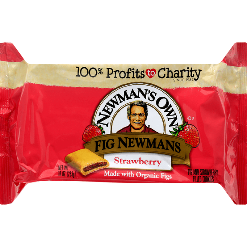 Newman's Own Cookies, Strawberry (10 oz) - Instacart