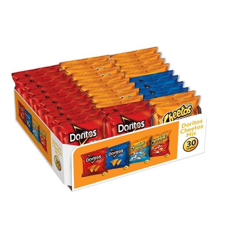 Frito Lay's Doritos Cheetos Mix Snacks (53.5 oz) - Instacart