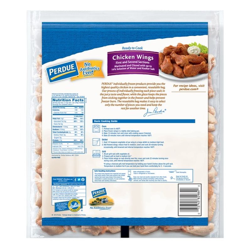 Perdue Individually Chicken Wings (3 lb) - Instacart