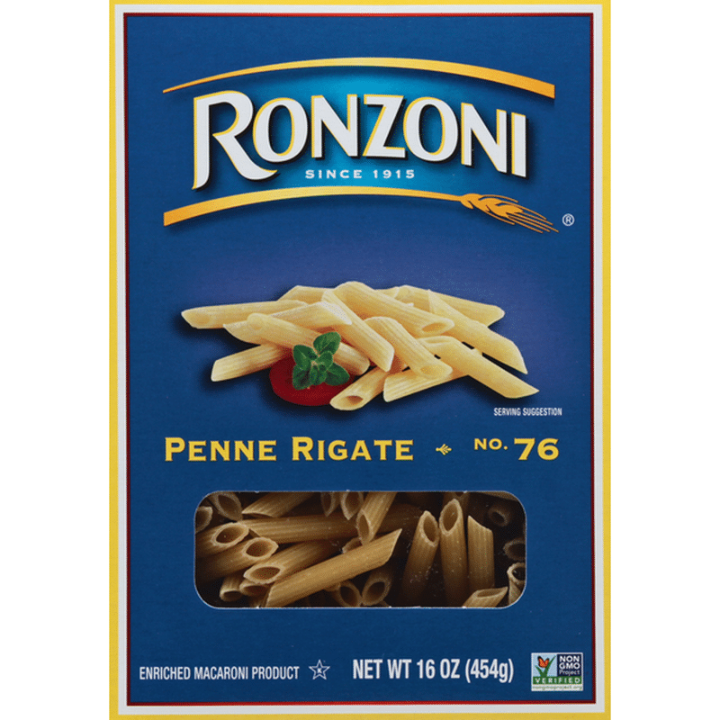 Ronzoni Penne Rigate (454 g) - Instacart