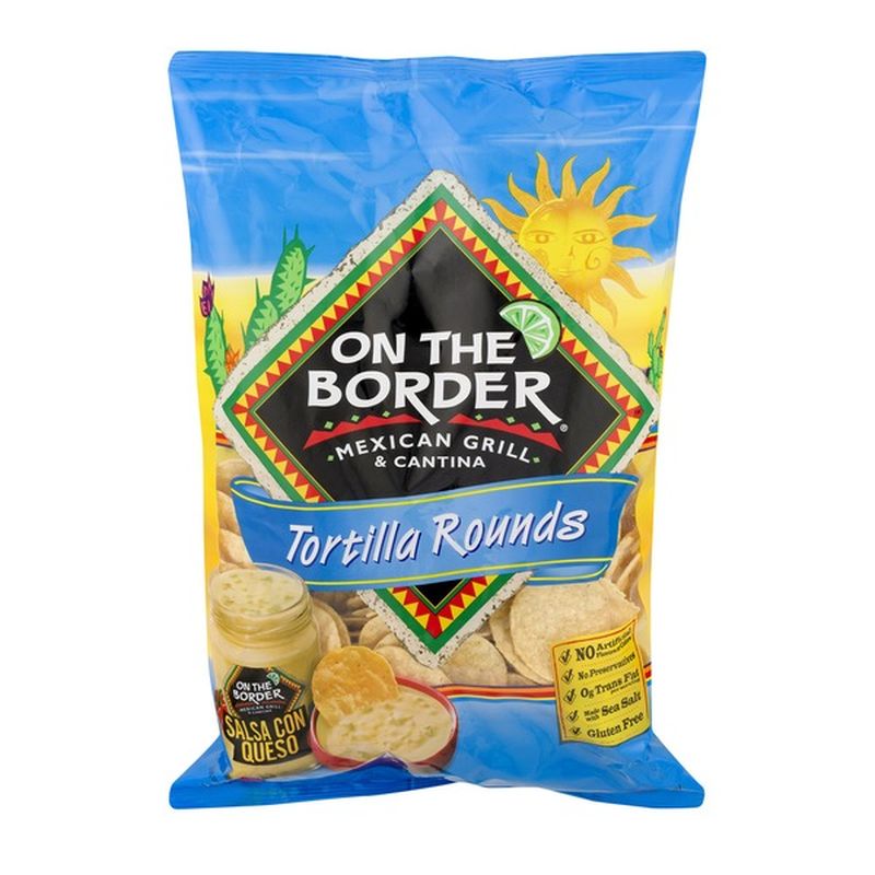 On The Border Chips Tortilla Rounds (16 oz) - Instacart