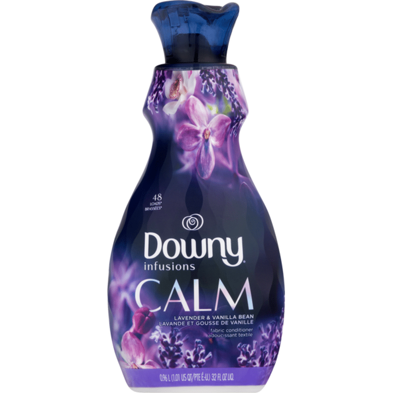 Downy Liquid Fabric Softener, Lavender & Vanilla Bean (32 oz) - Instacart