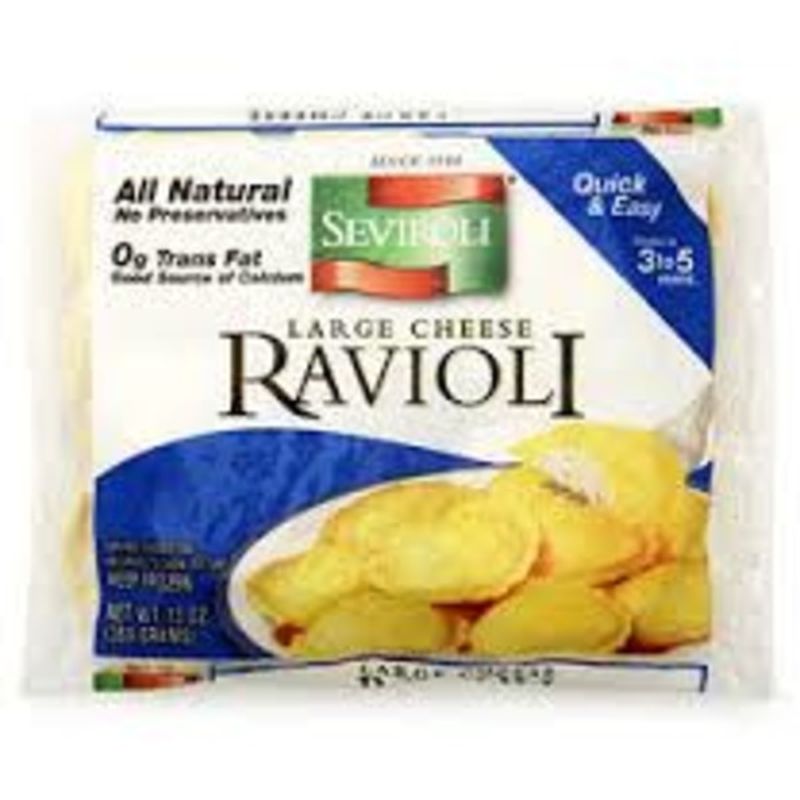 Seviroli Round Cheese Ravioli Pasta (1.2 oz) Delivery or Pickup Near Me ...