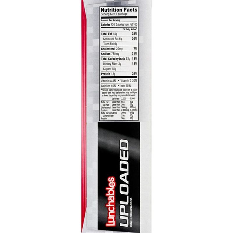 Lunchables Ultimate Deep Dish Pepperoni Pizza Meal Kit with Water, Kool ...