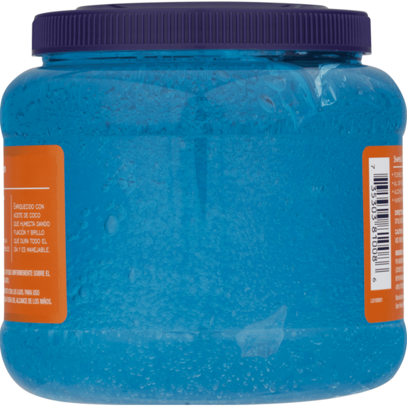 La Bella Super Hold Styling Gel + Coconut Oil (35.3 oz) - Instacart