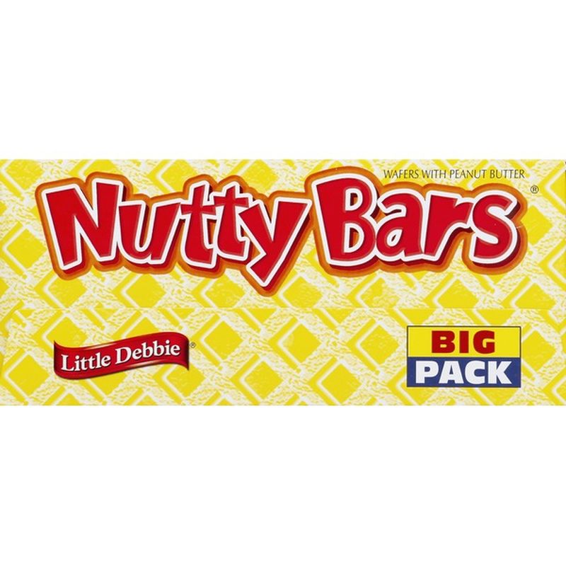 Little Debbie Nutty Bars, Big Pack (2 ct) - Instacart
